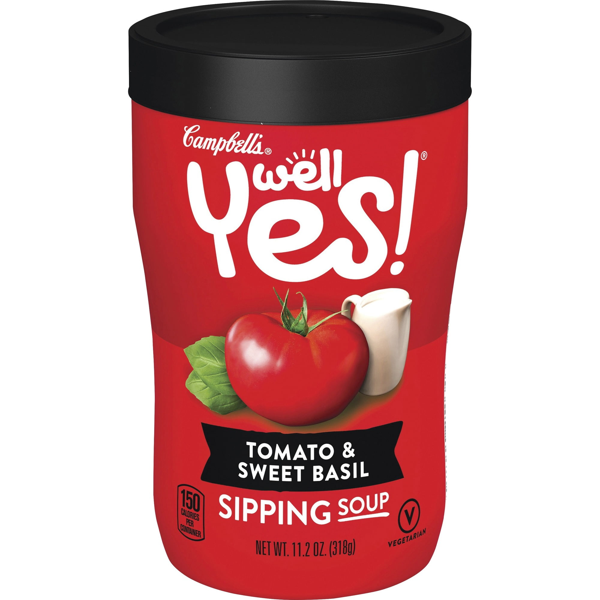 Free Shipping Campbells Tomato And Sweet Basil Sipping Soup No