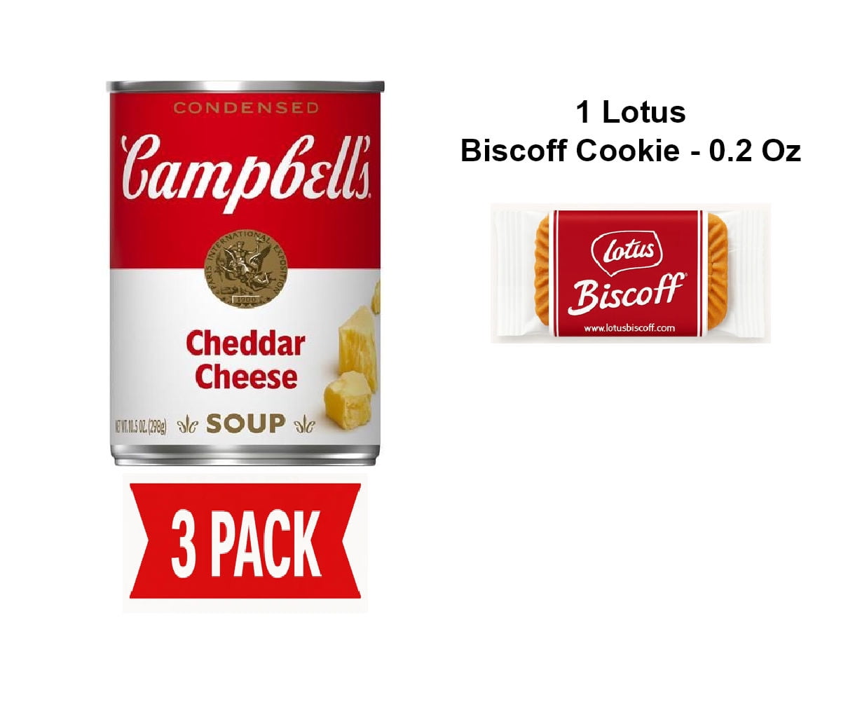 Campbells Condensed Cheddar Cheese Soup, 10.5 Oz Can - Pack Of 3 ...