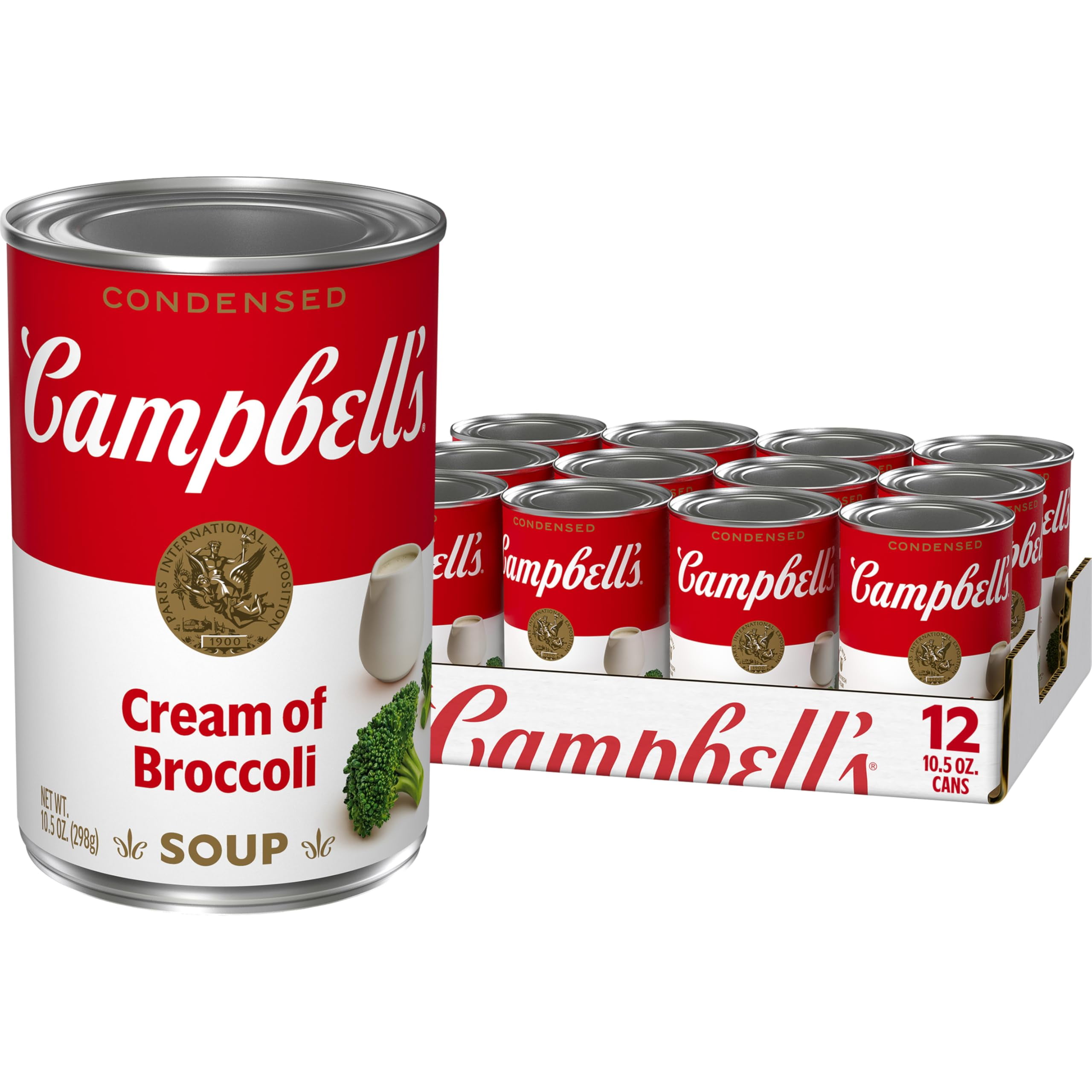 Campbell's Condensed Cream of Broccoli Soup, 10.5 oz Can (12 Pack ...