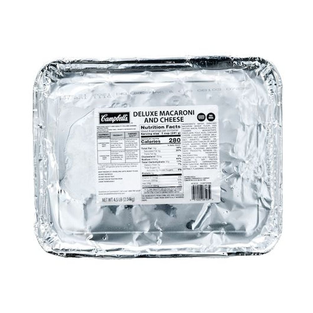 Campbells Deluxe Macaroni and Cheese Entree, 4.5 Pound -- 4 per case ...