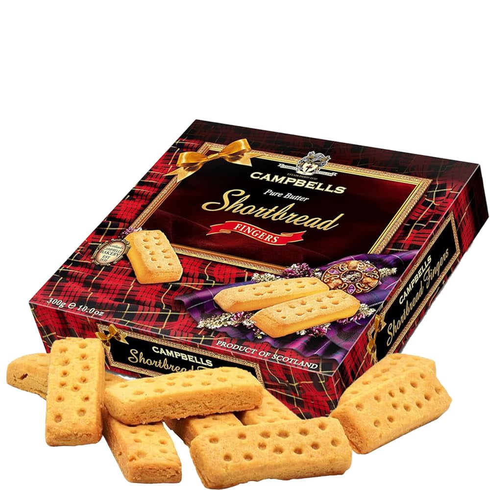 Campbells Shortbread Pure Butter KEF16 Fingers Scottish Cookies ...