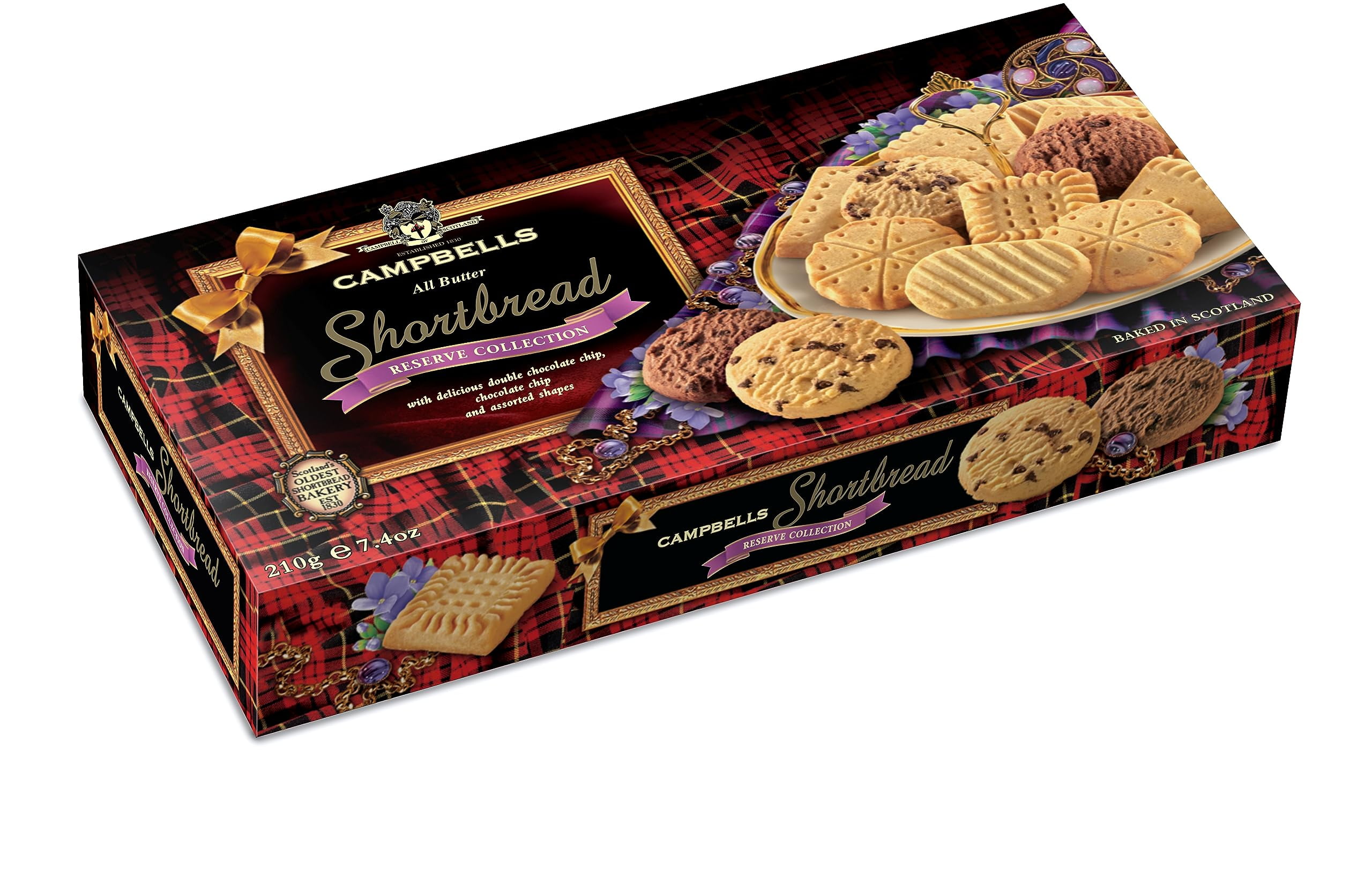 Campbells Shortbread Reserve AJH3 Collection All Butter Cookies ...