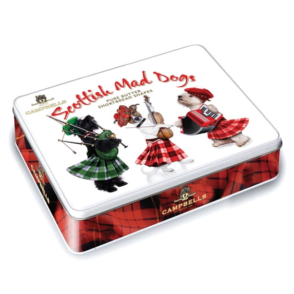Campbells Shortbread Scottish Mad Dogs Tin 150g (Pack of 1) - Walmart.com