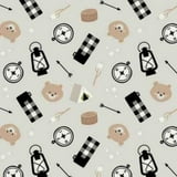 Camper Essentials Cream Soft Flannel Fabric - Walmart.com