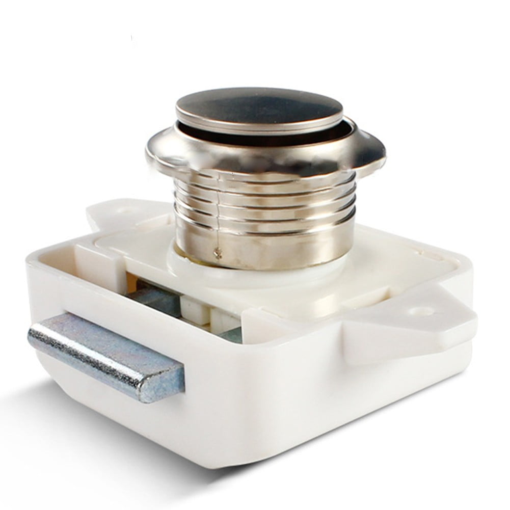 Camper Push Lock Rv Caravan Boat Motor Home Cabinet Drawer Latch Lock ...