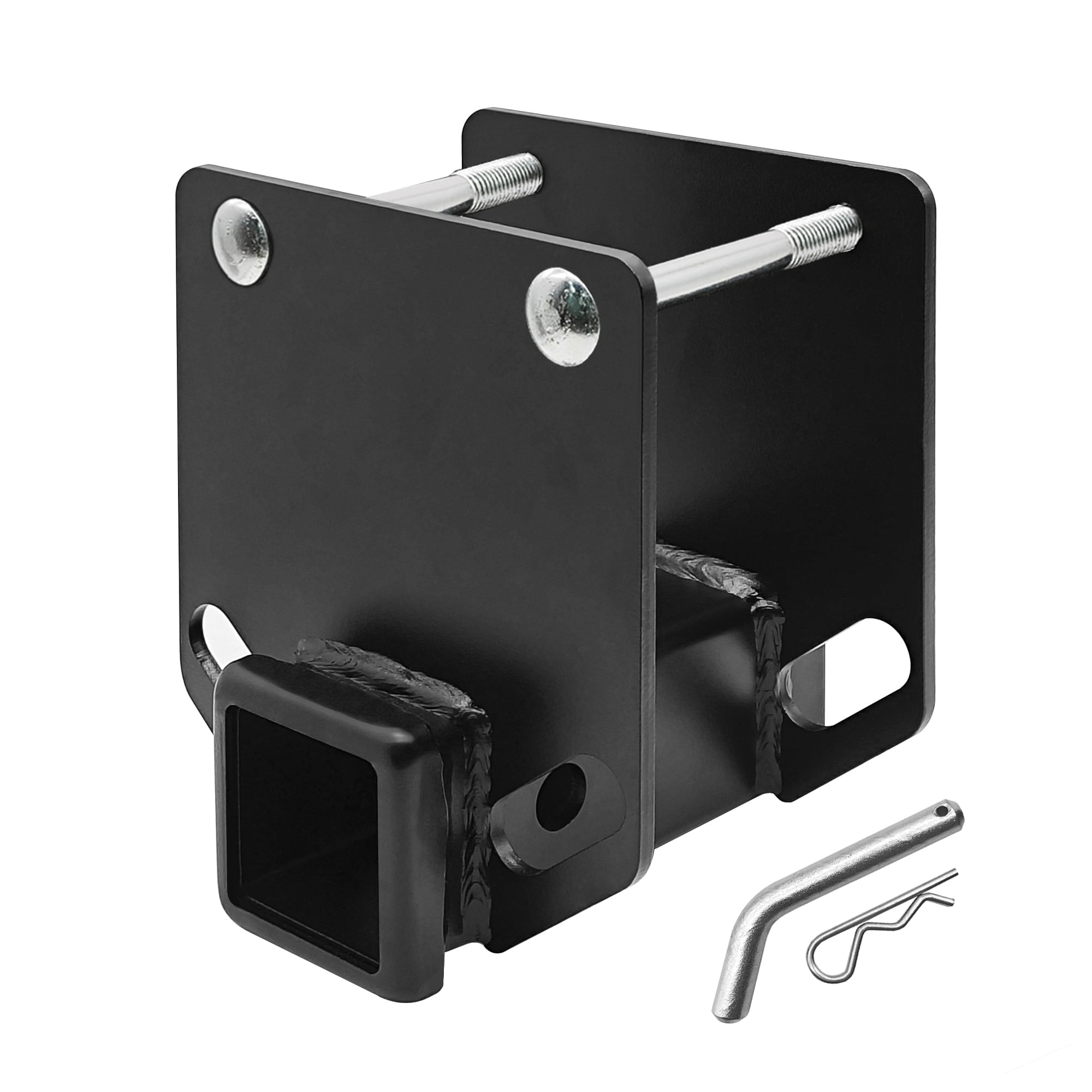 Camper RV Bumper Hitch Adapter, Fits for 4-Inch Beam, 2-in Receiver ...