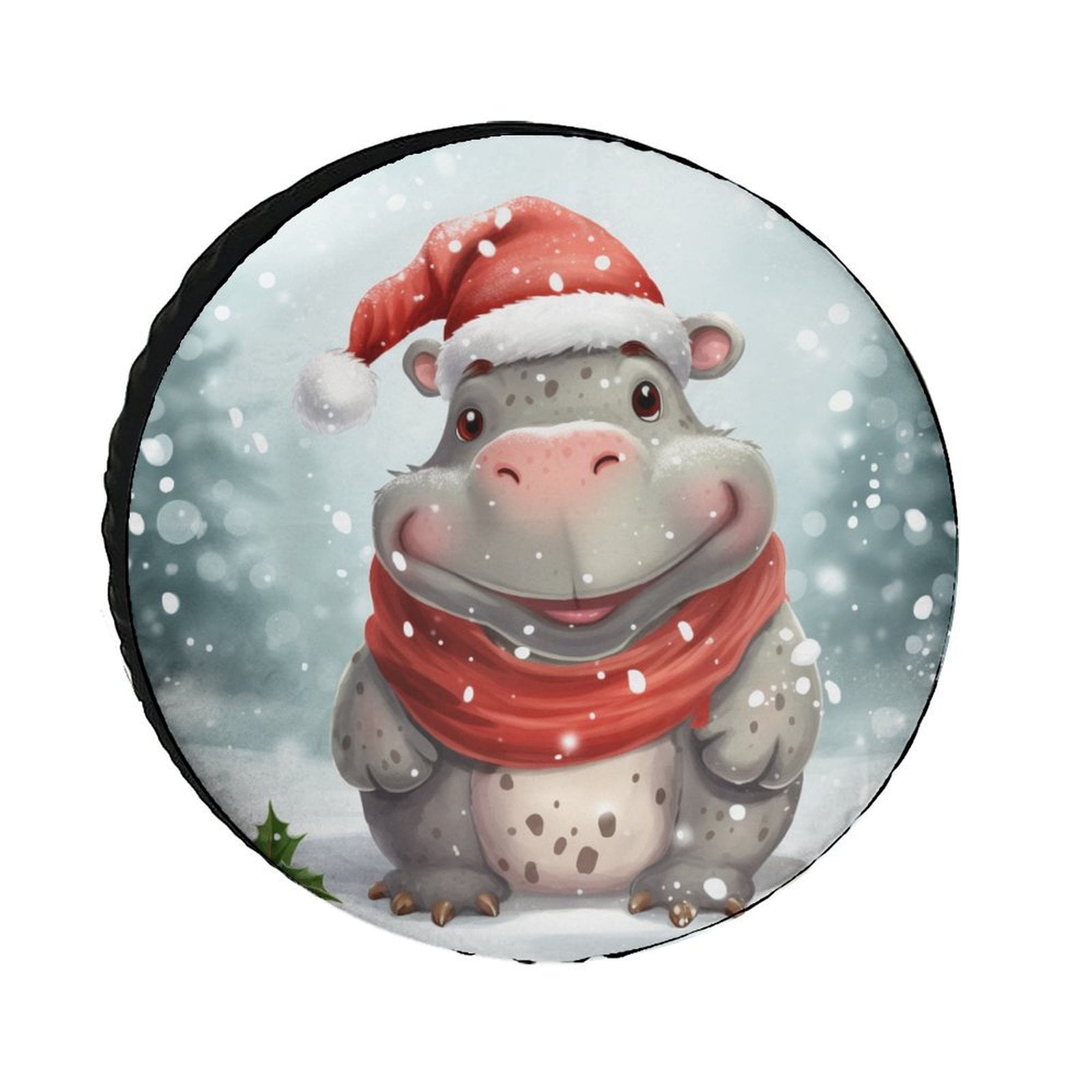 Camper Spare Tire Cover 12inch I Want A Hippopotamus for Christmas ...