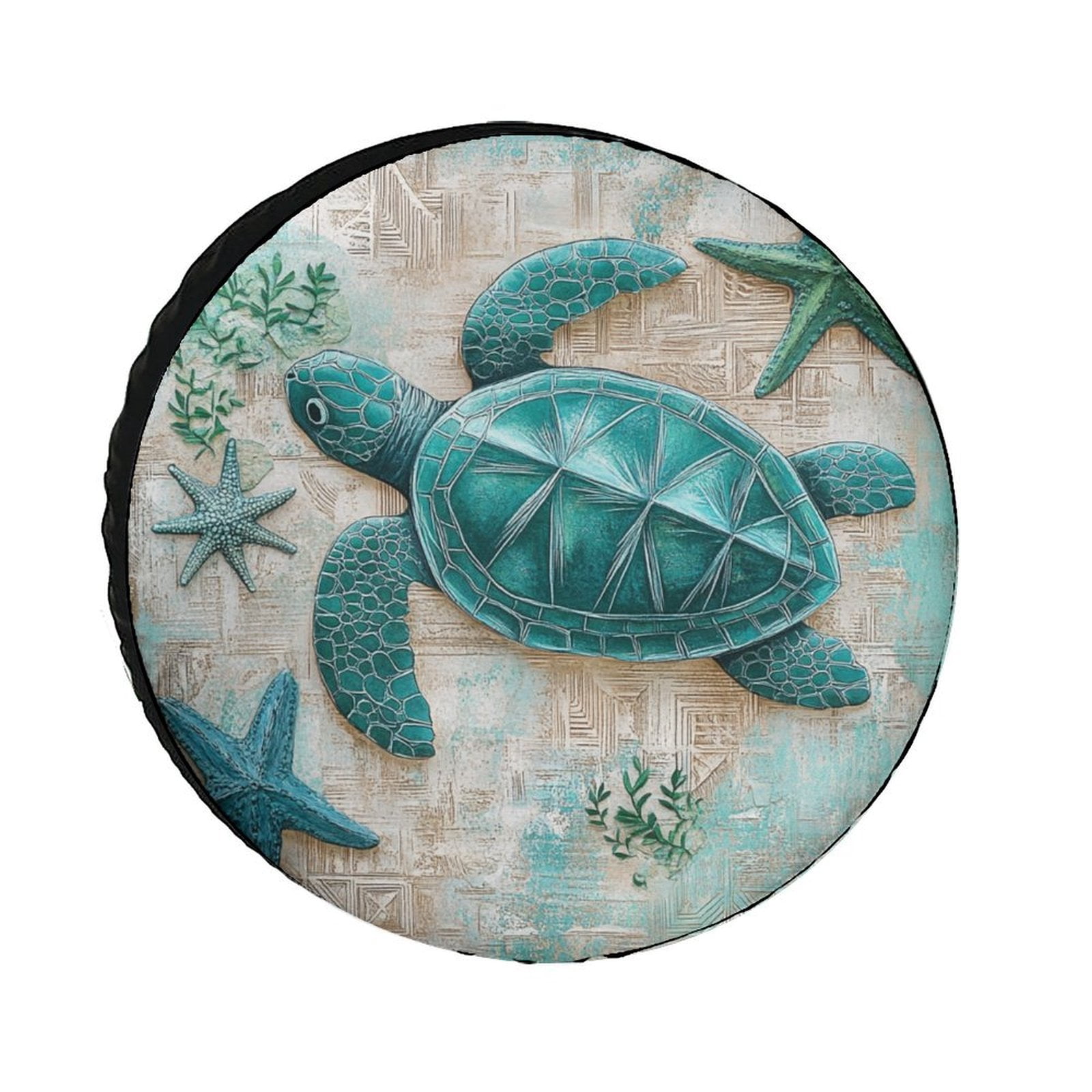 Camper Spare Tire Cover 13inch Beach Decor Ocean Sea Turtle Waterproof ...