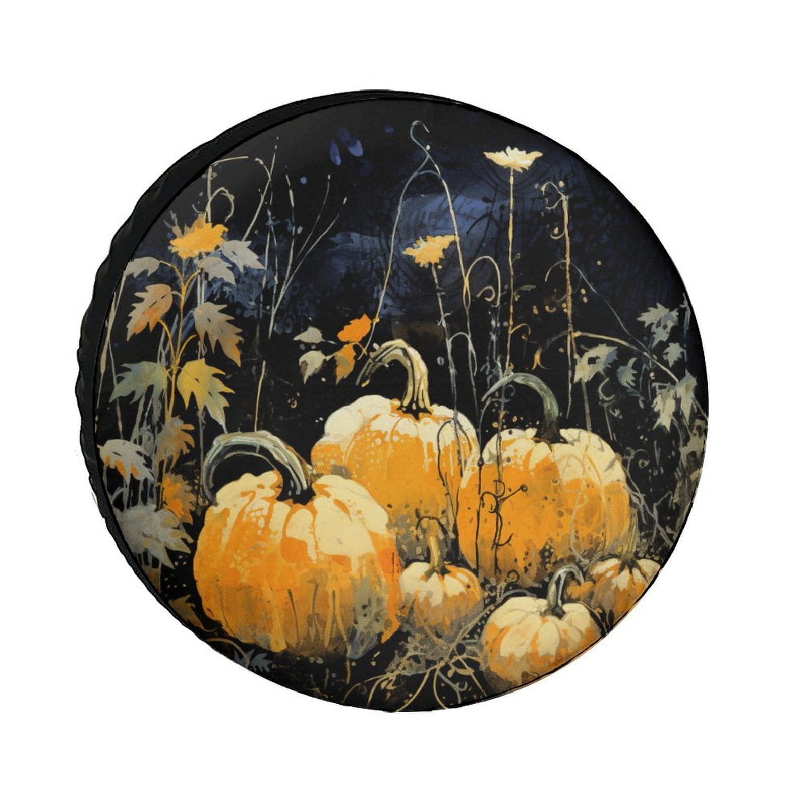 Camper Spare Tire Cover Pumpkins Patch Waterproof Sun Protection Fall ...