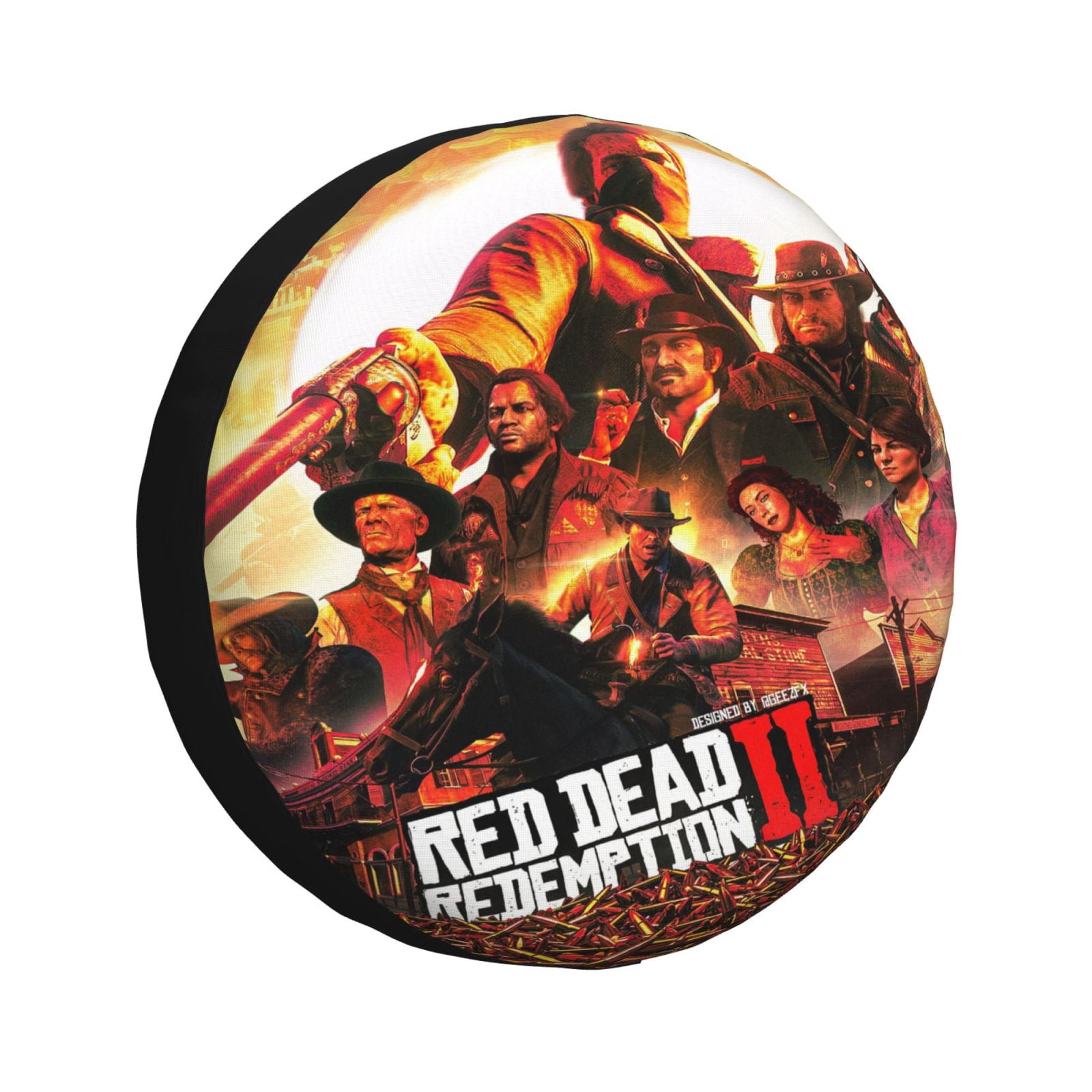 Camper Spare Tire Cover Red Dead Redemption Wheel Covers For Trailer ...