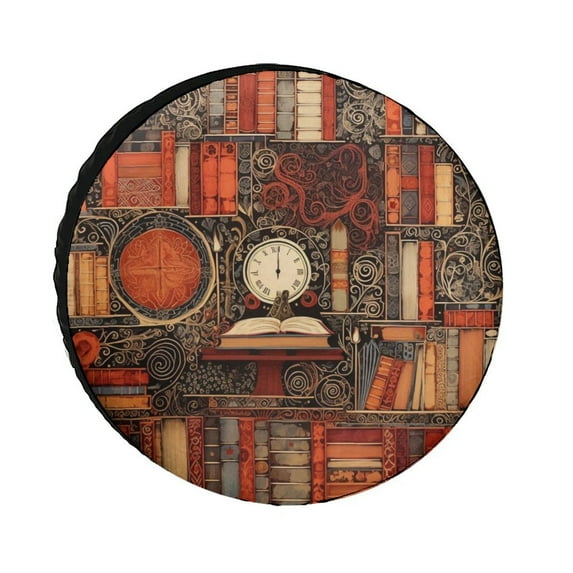 Camper Spare Tire Cover There Is No Such Thing As Too Many Books ...