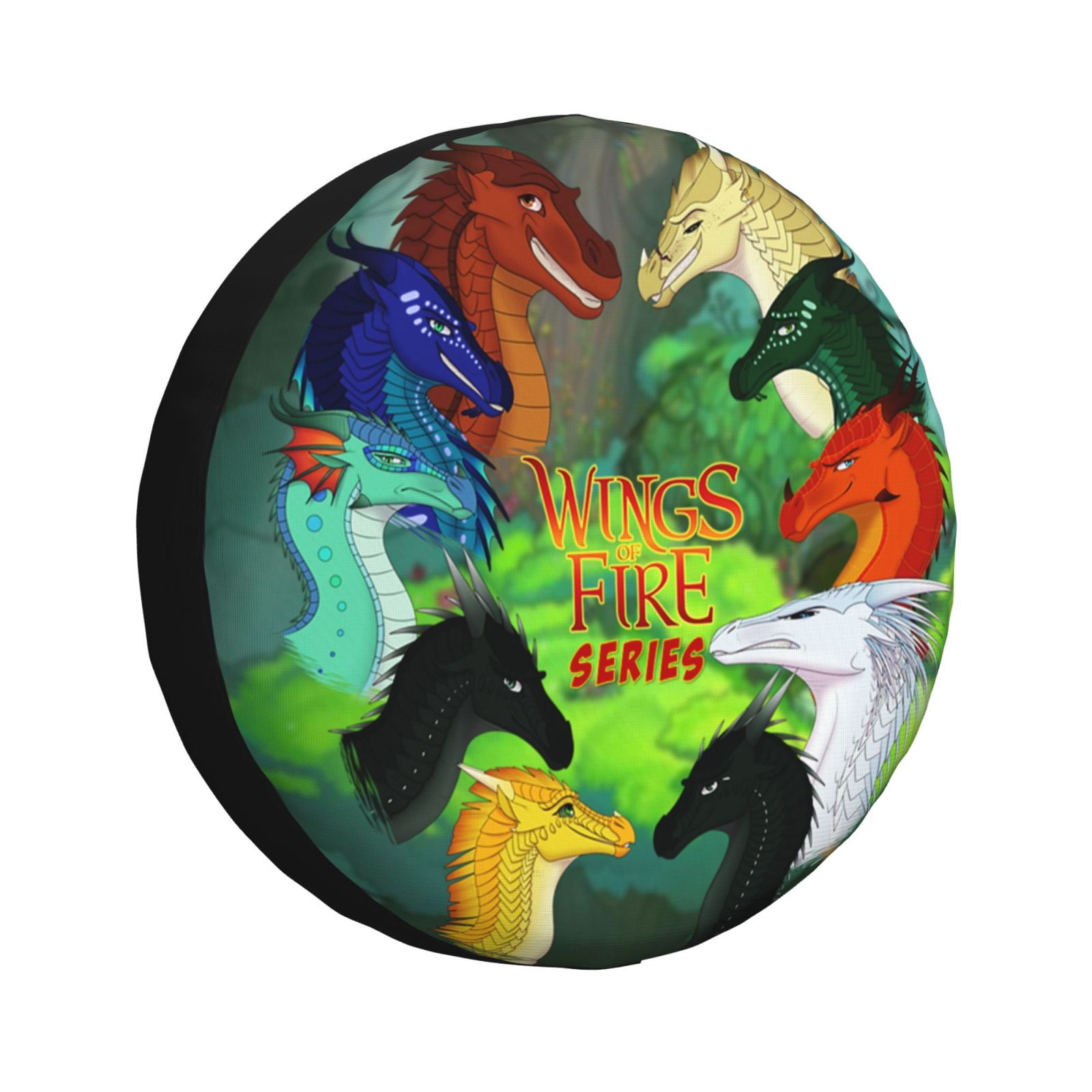 Camper Spare Tire Cover Wings Of Fire Wheel Covers For Trailer Tires ...