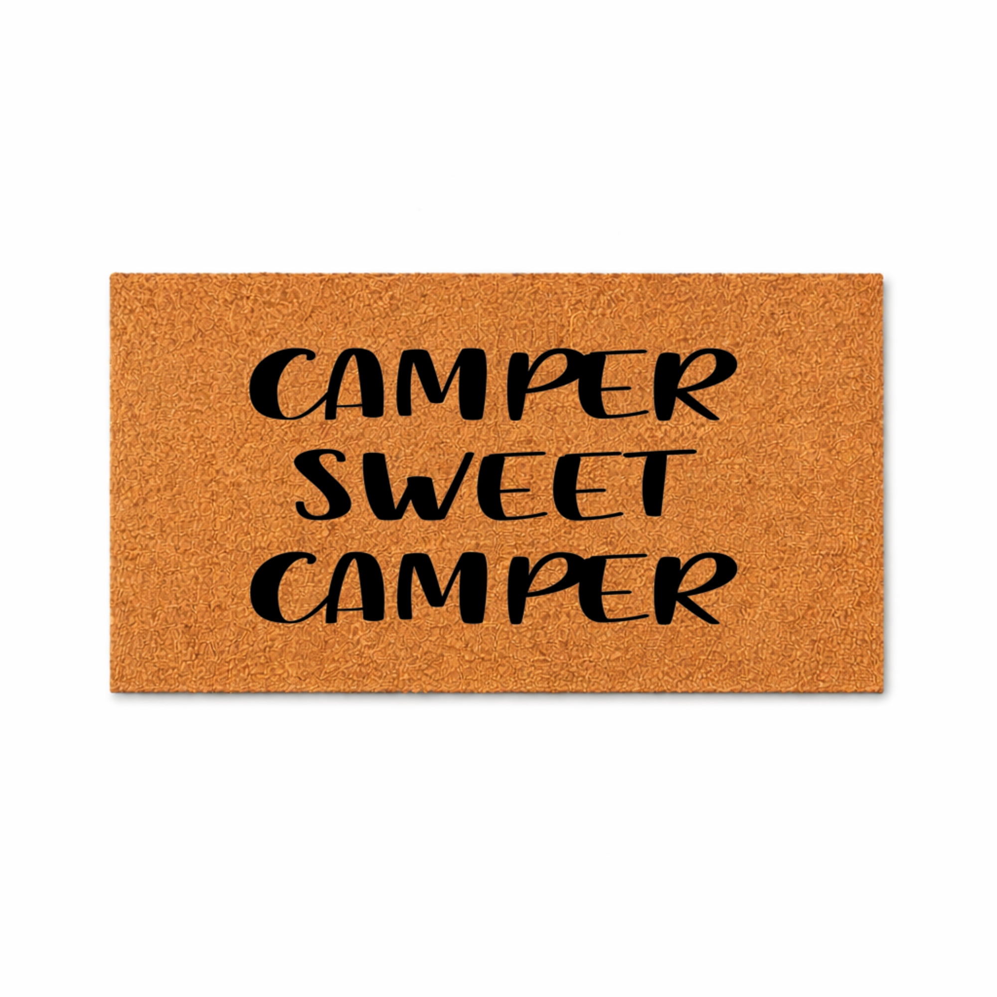 Camper Sweet Camper Doormat, RV Welcome Mat, Camping Door Rug, Fifth ...