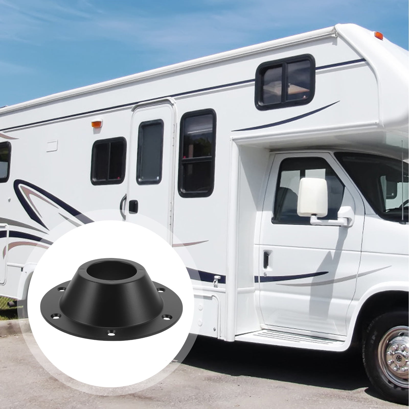 Camper Table Base Mount, 2pcs Rv Table Mount Camper Table Base Floor ...