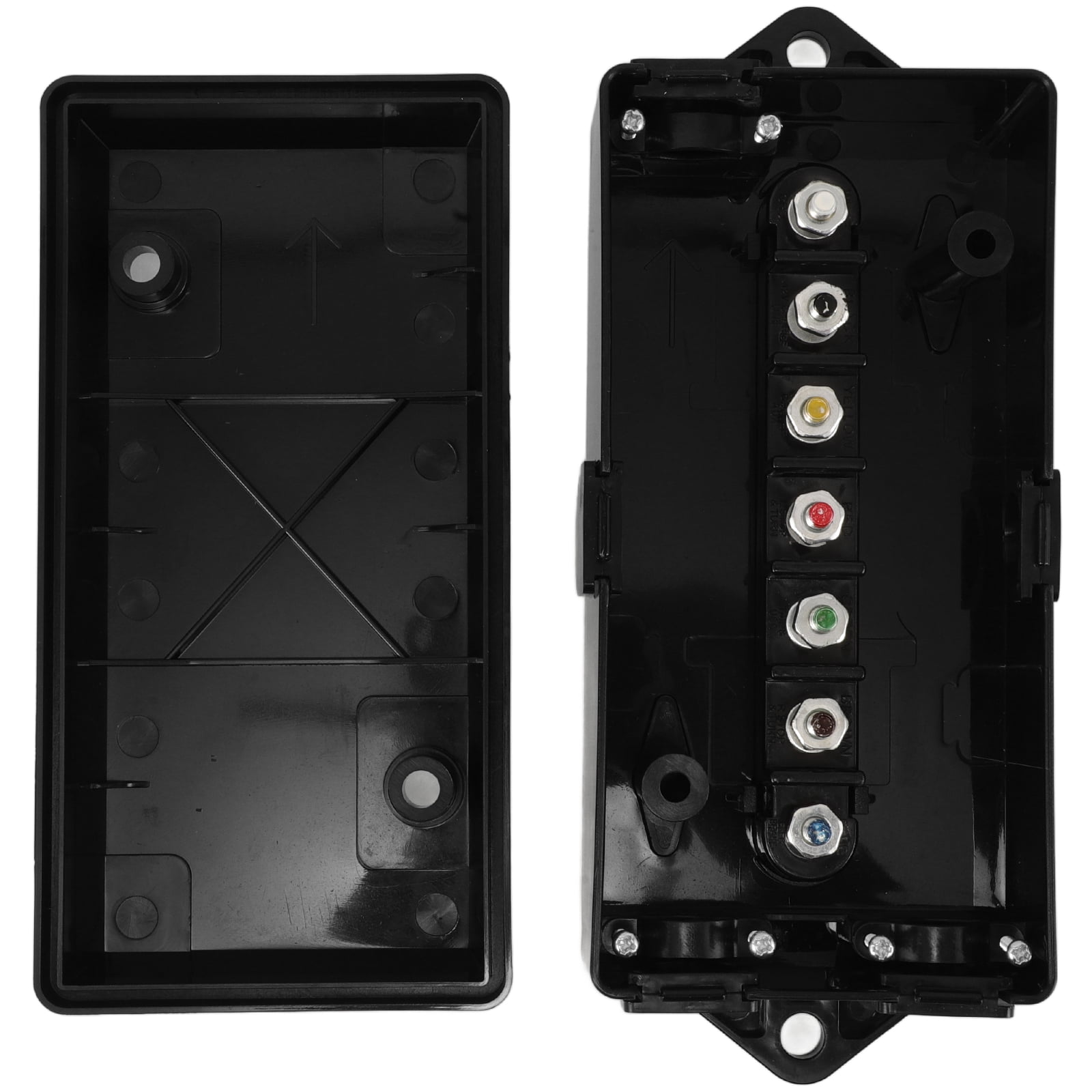 GOOHOCHY Trailer Wiring Junction Box for Campers with 7 Way Connector ...
