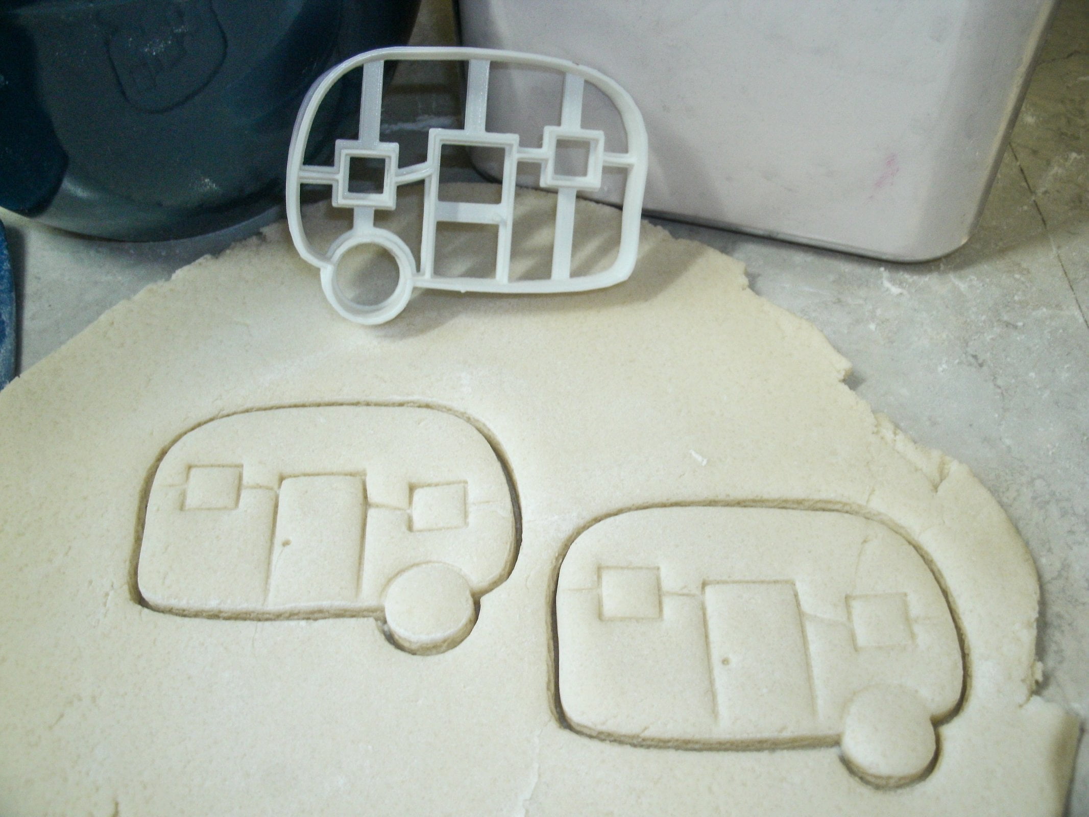 Camper Trailer Travel Rv Adventure Camping Vintage Cookie Cutter USA ...