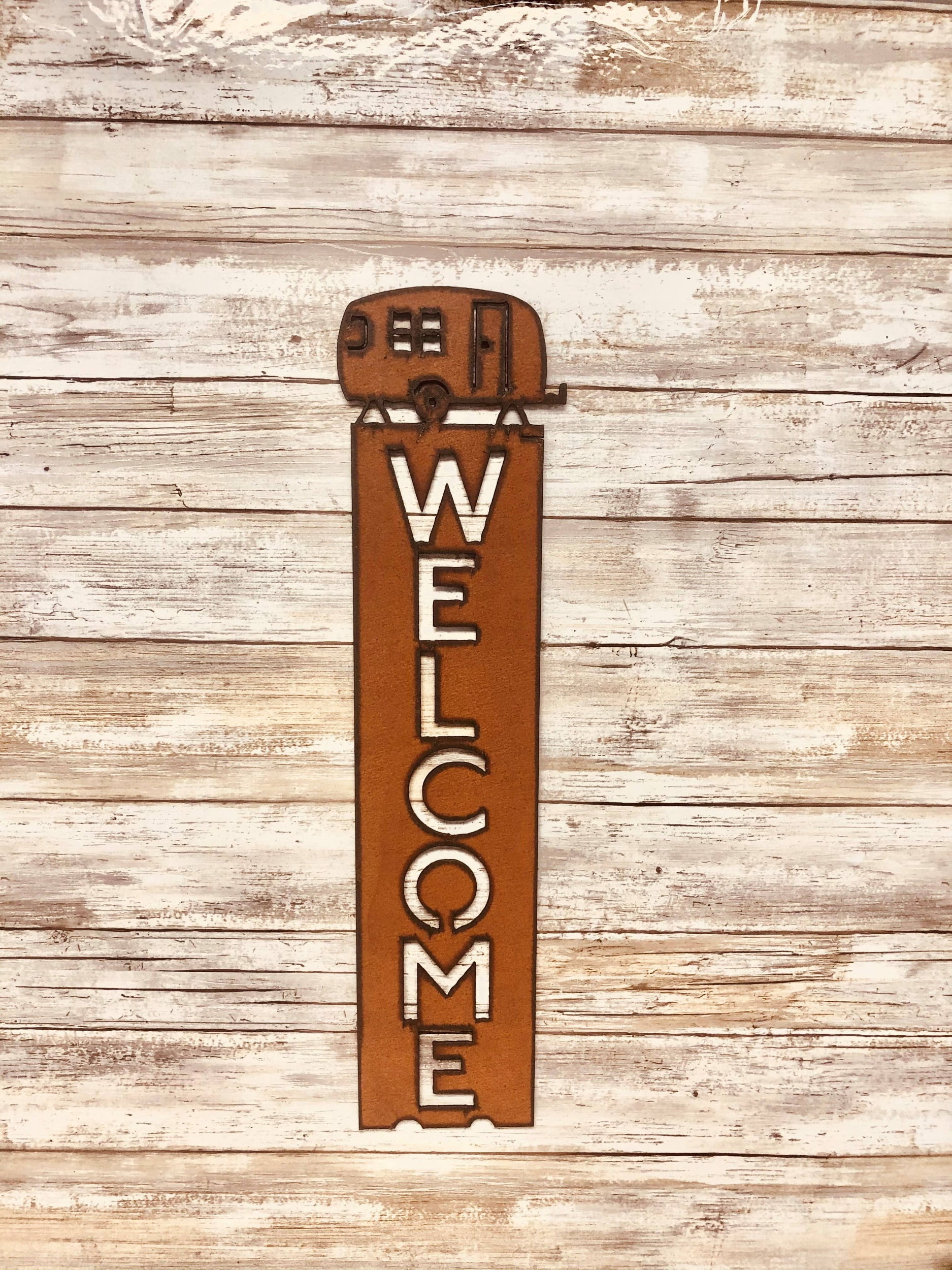 Camper Trailer Vertical Welcome Sign - Walmart.com