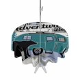 Camper Van Bear Round Outdoor Tablecloth with Umbrella Hole Let The ...