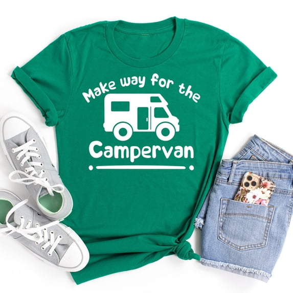 Camper Van Shirt Funny Camping Shirt Van Life Shirt Travel Lover Shirt ...