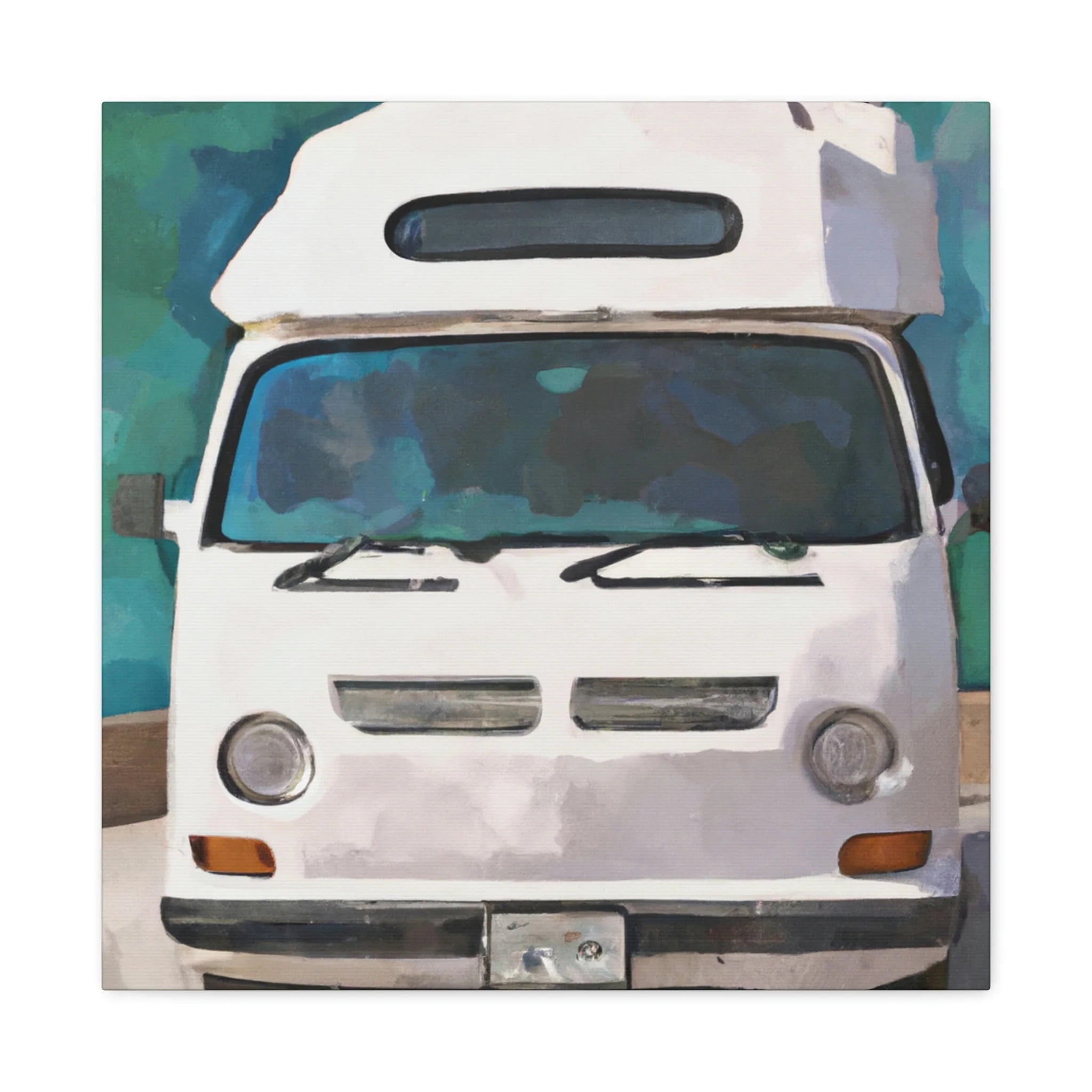Camper Van Simplicity - Canvas - Walmart.com
