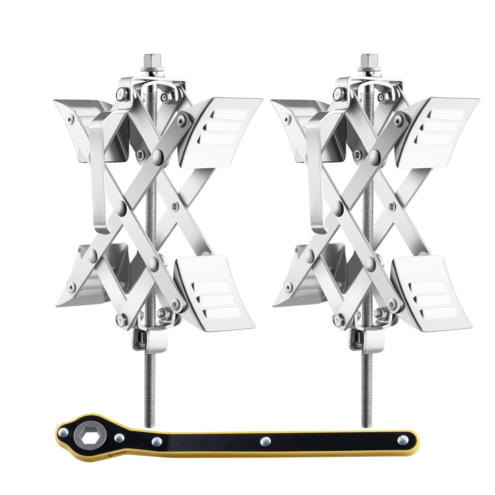 Camper Wheel Chock Stabilizer, X-shaped RV Stabilizer Wheel Chock, Fit ...