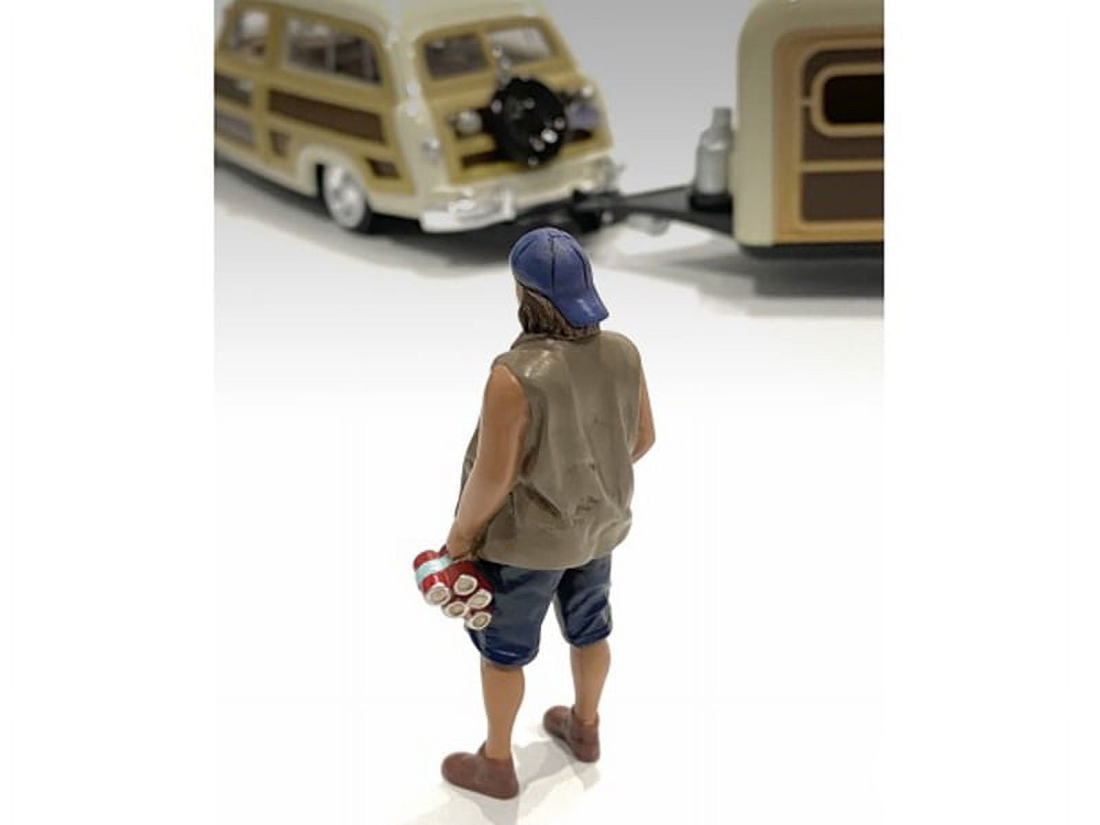 Campers Figure 2 for 1/24 Scale Models by American Diorama - Walmart.com