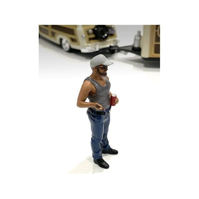 Campers Figure 5 for 1/18 Scale Models by American Diorama - Walmart.com