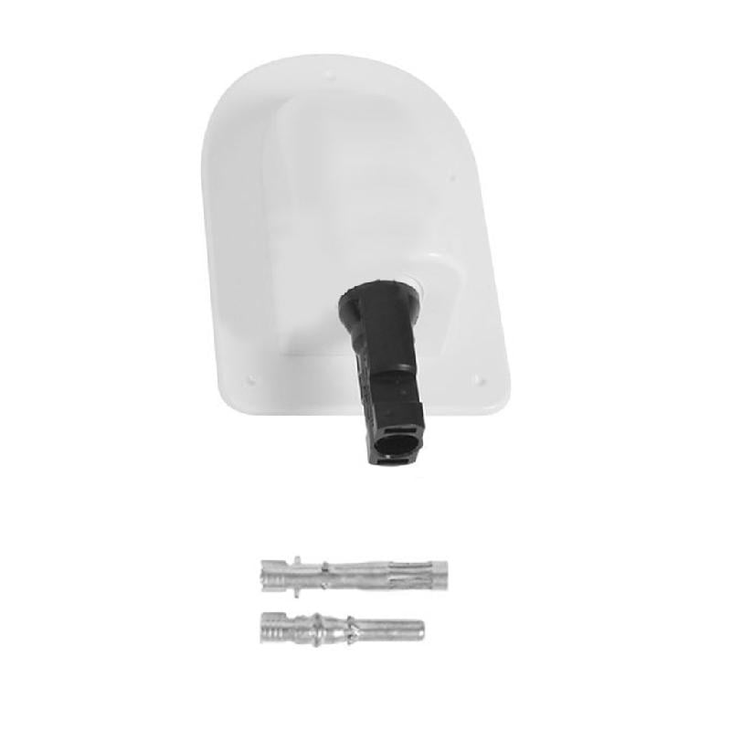 Campers Solar Panel Cover Single/Double Hole Roof Wire Entry Glands Box ...