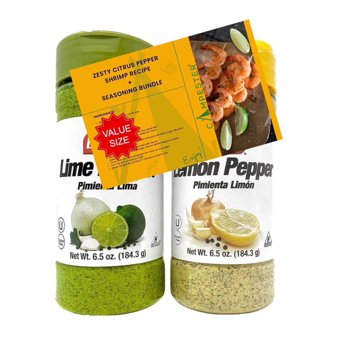 Campester Recipe for Badia SAF21 Lemon & Lime Seasoning Bundle 6.5 oz ...