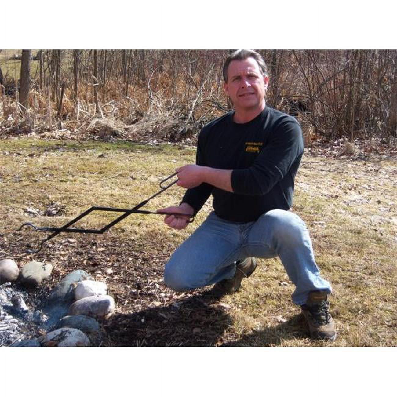 Campfire 360 Grill Heavy-Duty Log Tweezers - Walmart.com