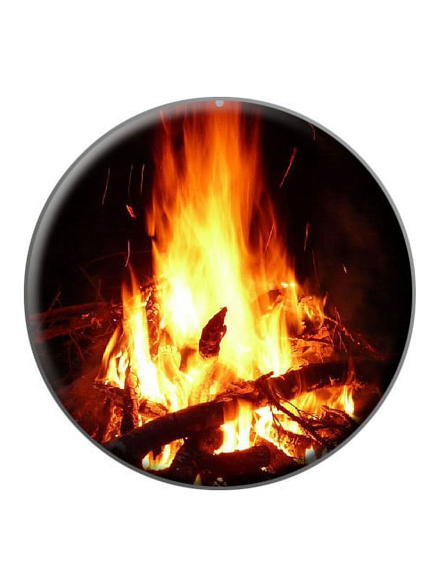 Campfire - Camp Camping Fire Pit Logs Flames Lapel Hat Pin Tie Tack ...