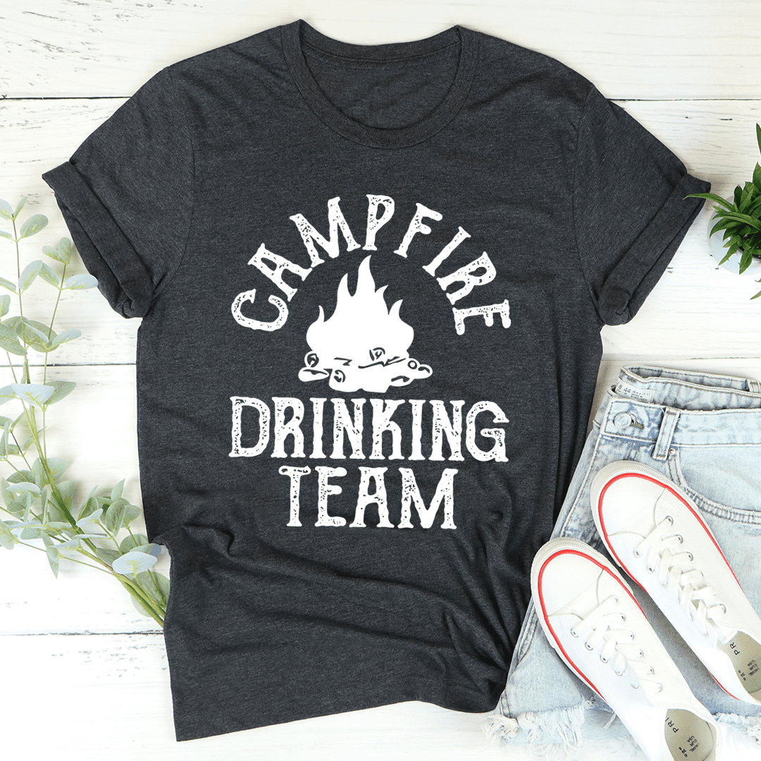 Campfire Drinking Team Tee Mauve S Peachy Sunday T-Shirt - Walmart.com