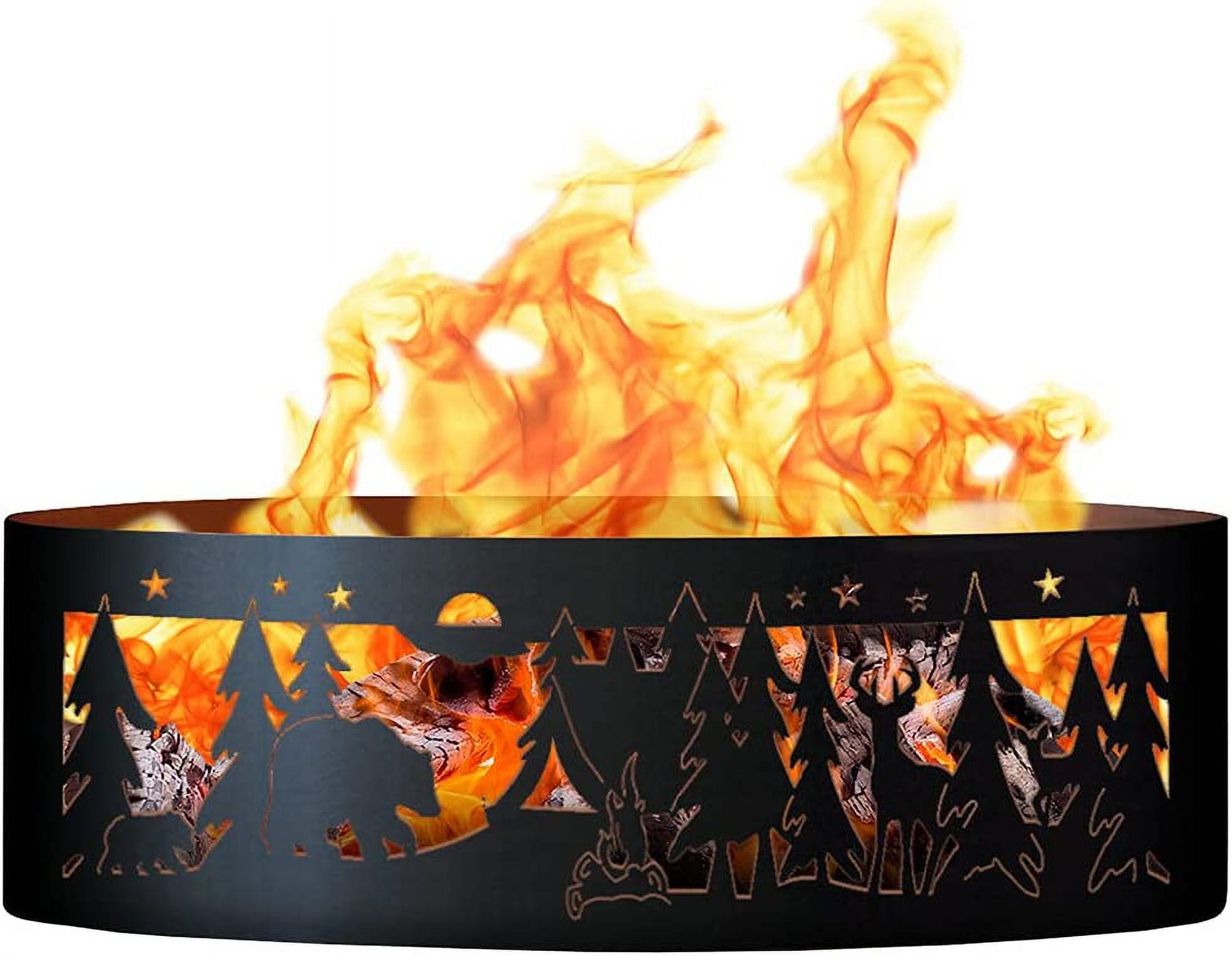 Campfire Fire Ring - Northwoods Campground (48 in. Dia. x 12 in. H ...