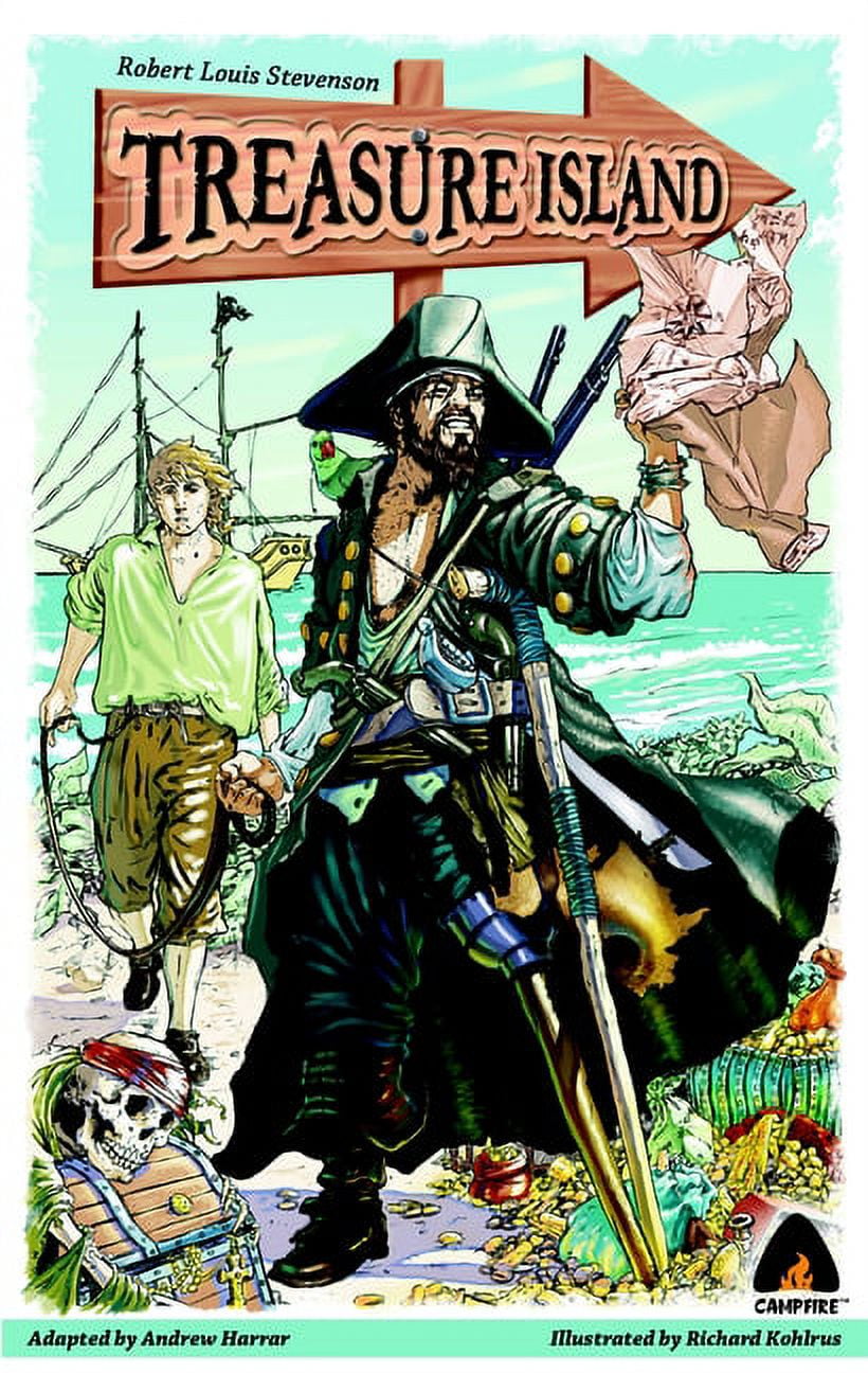 Campfire Graphic Novels Treasure Island: The Graphic Novel, (Paperback ...