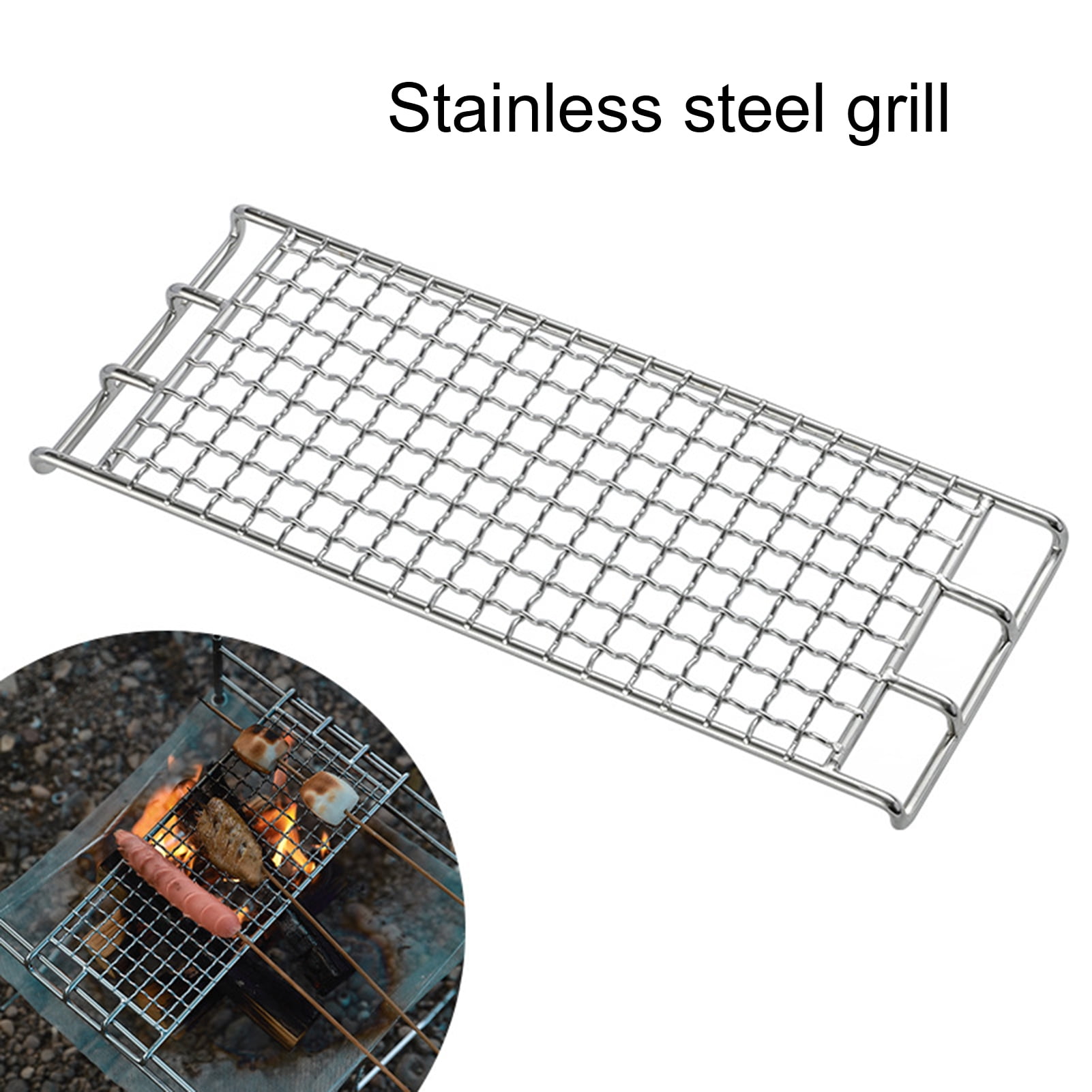 Campfire Grill Temperature Resistant High Hardness Heavy Duty Portable ...