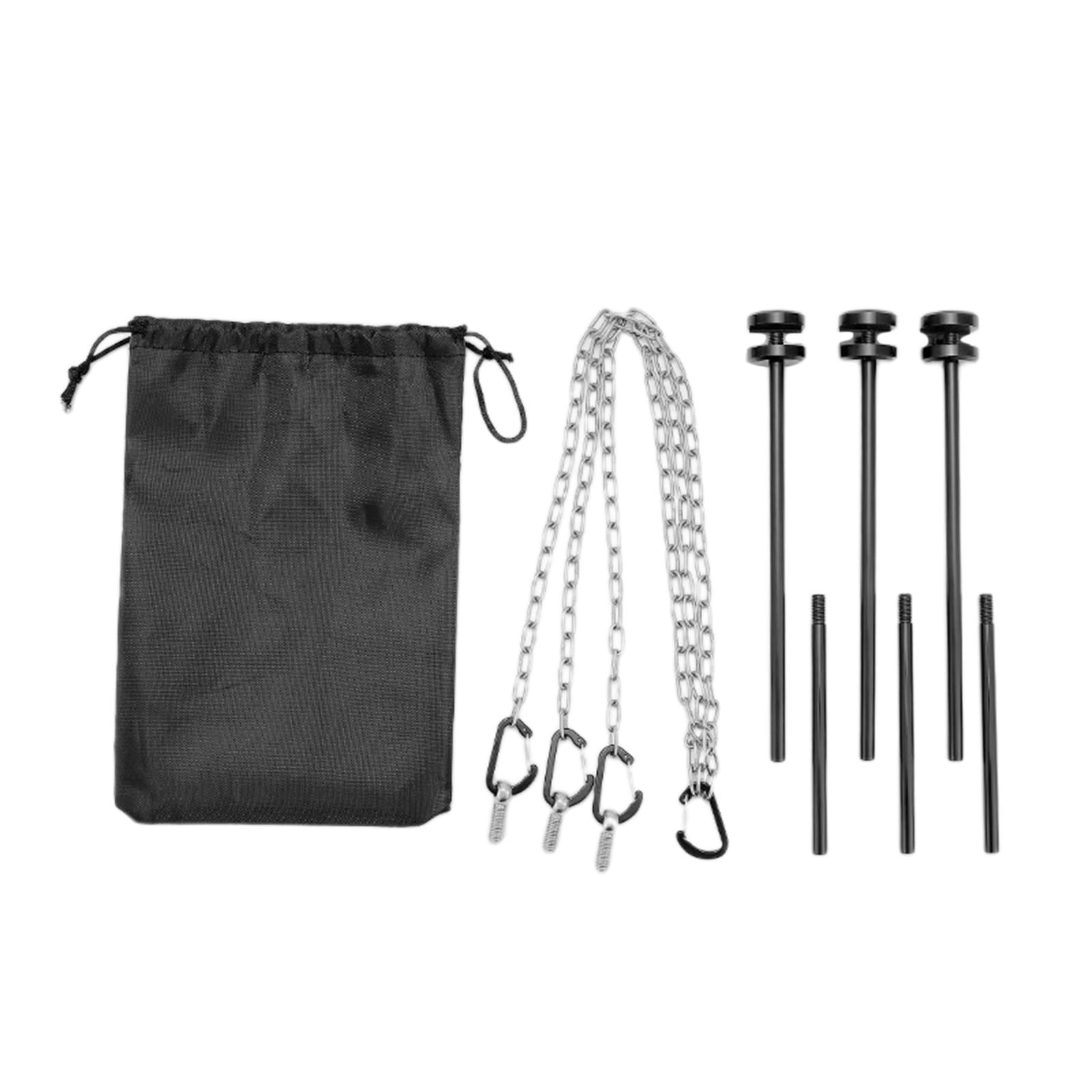 Campfire Grill Tripod Grill Pan Tripod Stand, Compact Rack Baking Pan ...