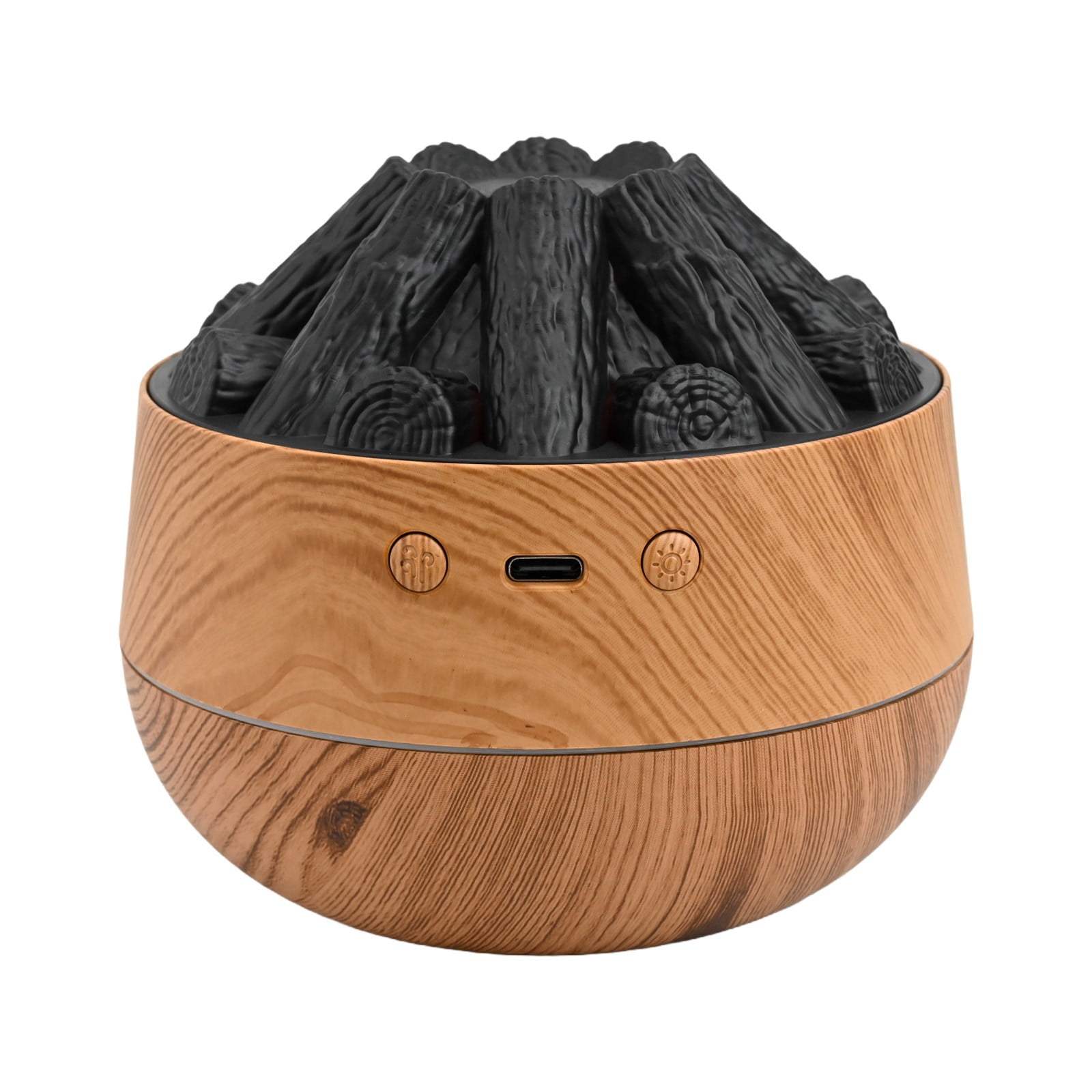 Campfire Like Design Essential Oil Diffuser 300Ml Flame Effect ...