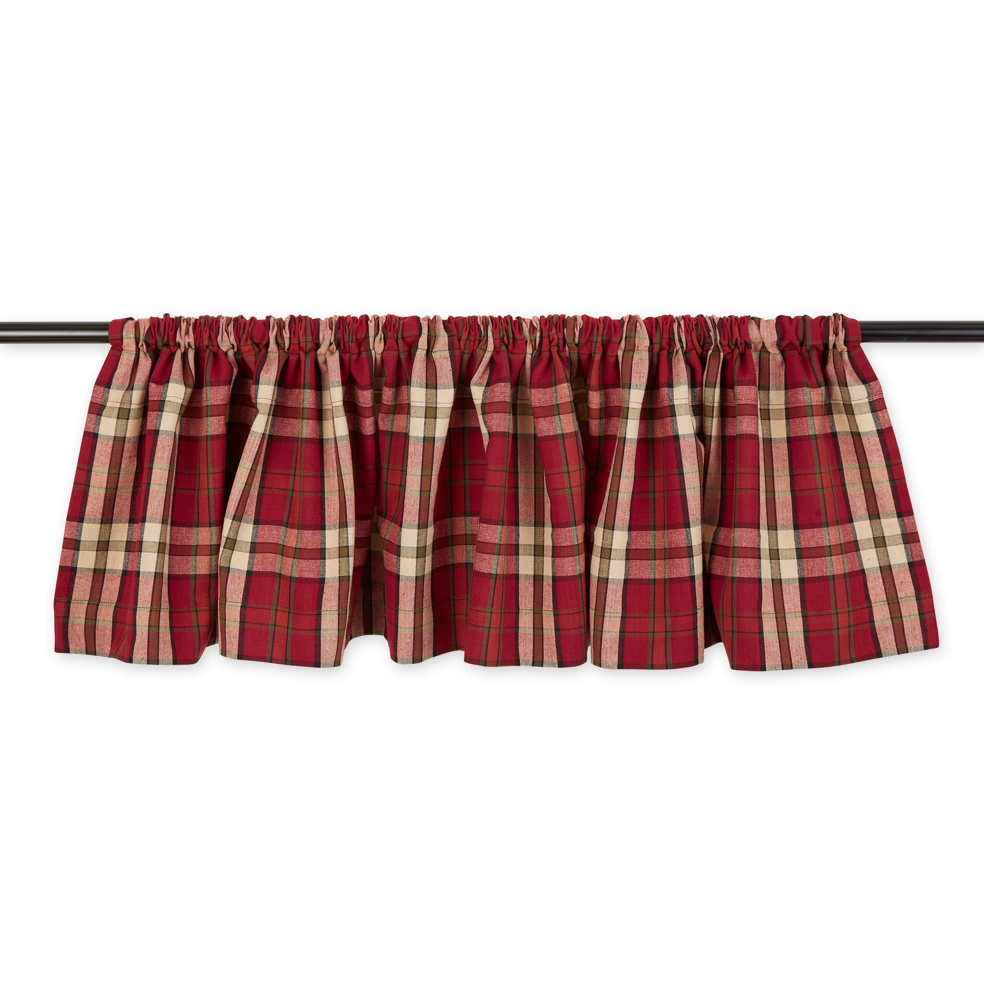 Campfire Plaid Window Valance 72x14 - Walmart.com