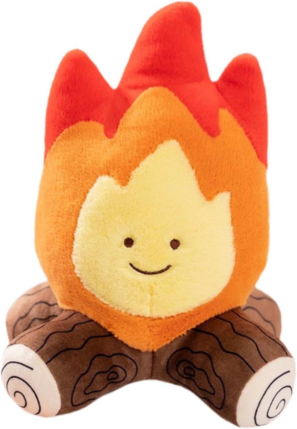 Campfire Shaped Plush Toy Lifelike Plushie Comfortable Kawaii ...