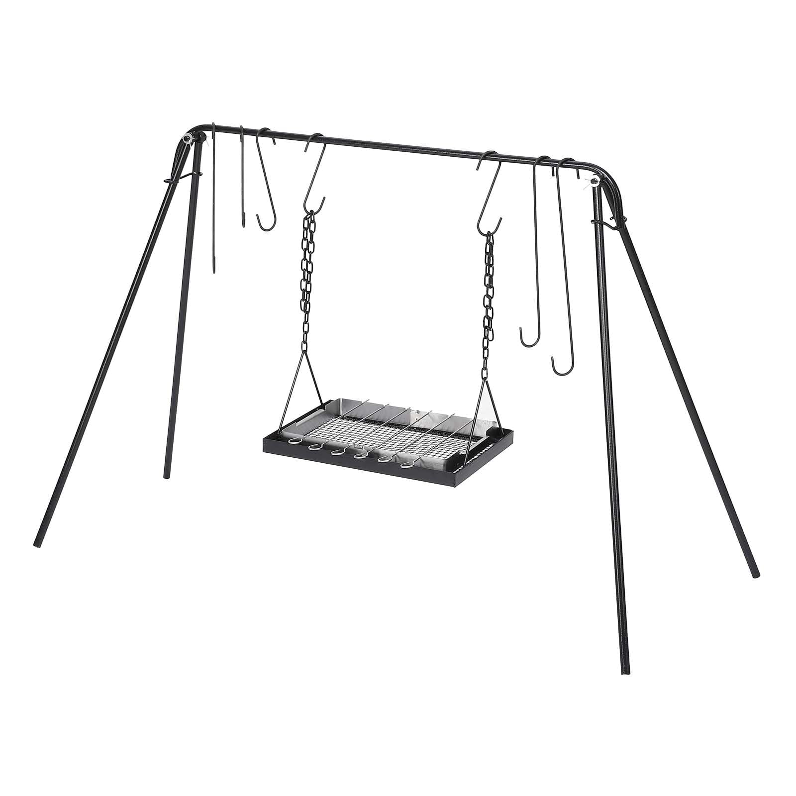 Campfire Swing Grill, Campfire Cooking Stand for BBQ Picnic, Swing ...