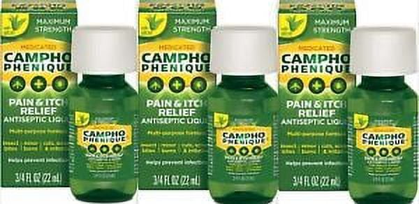 Campho-Phenique Antiseptic Liquid 0.75 oz ( 3 pack ) - Walmart.com