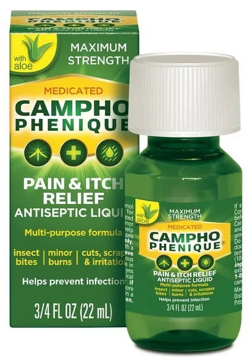 Campho-Phenique Antiseptic Liquid (Pack of 6) - Walmart.com