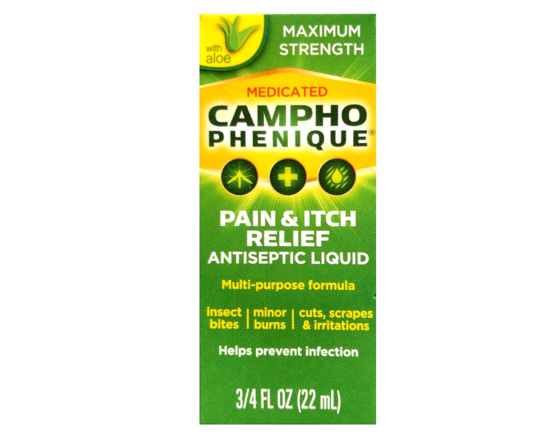 Campho-Phenique Relief Medicine: Pain Relieving Antiseptic Liquid, 0.75 ...