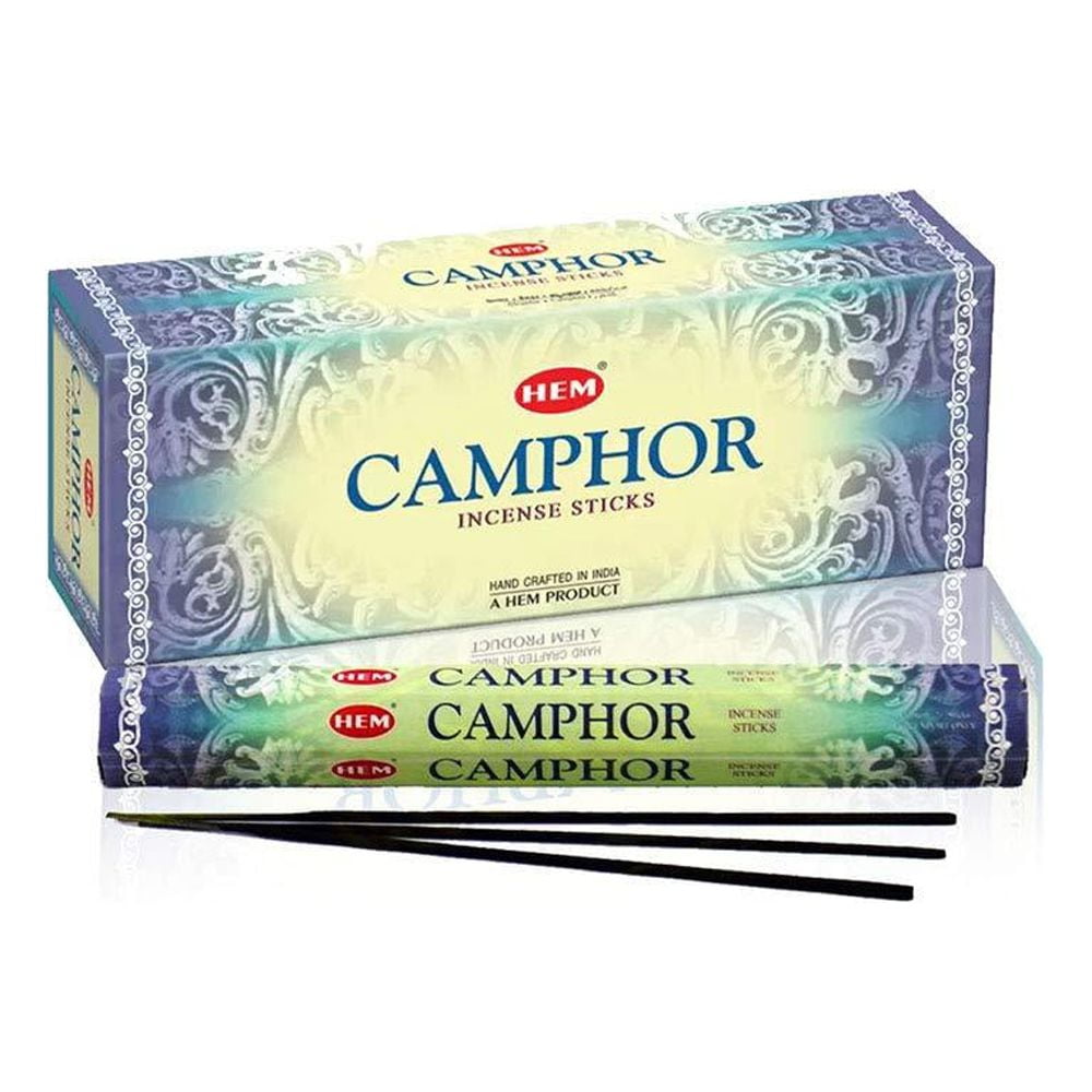 "Camphor - Box of Six 20 Stick Tubes - BcTlyInc (Standard Version), Hem ...