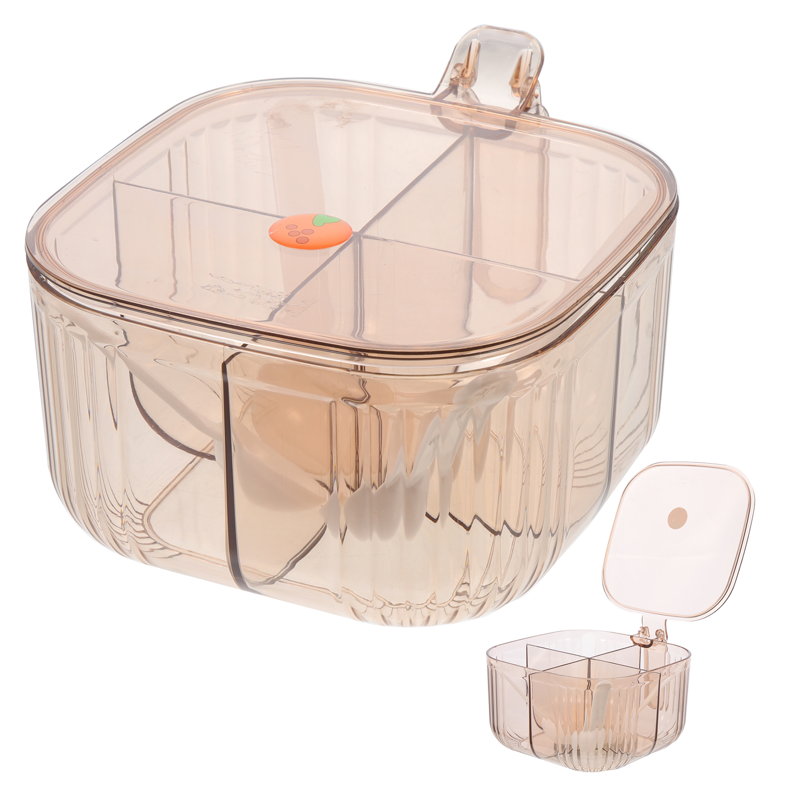 Camping Accessories Spices Kitchen Condiment Container 4 Section ...