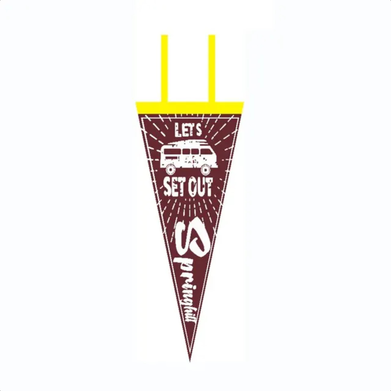 Camping Atmosphere Flag Outdoor Camp Flag Camping Decoration Shield ...