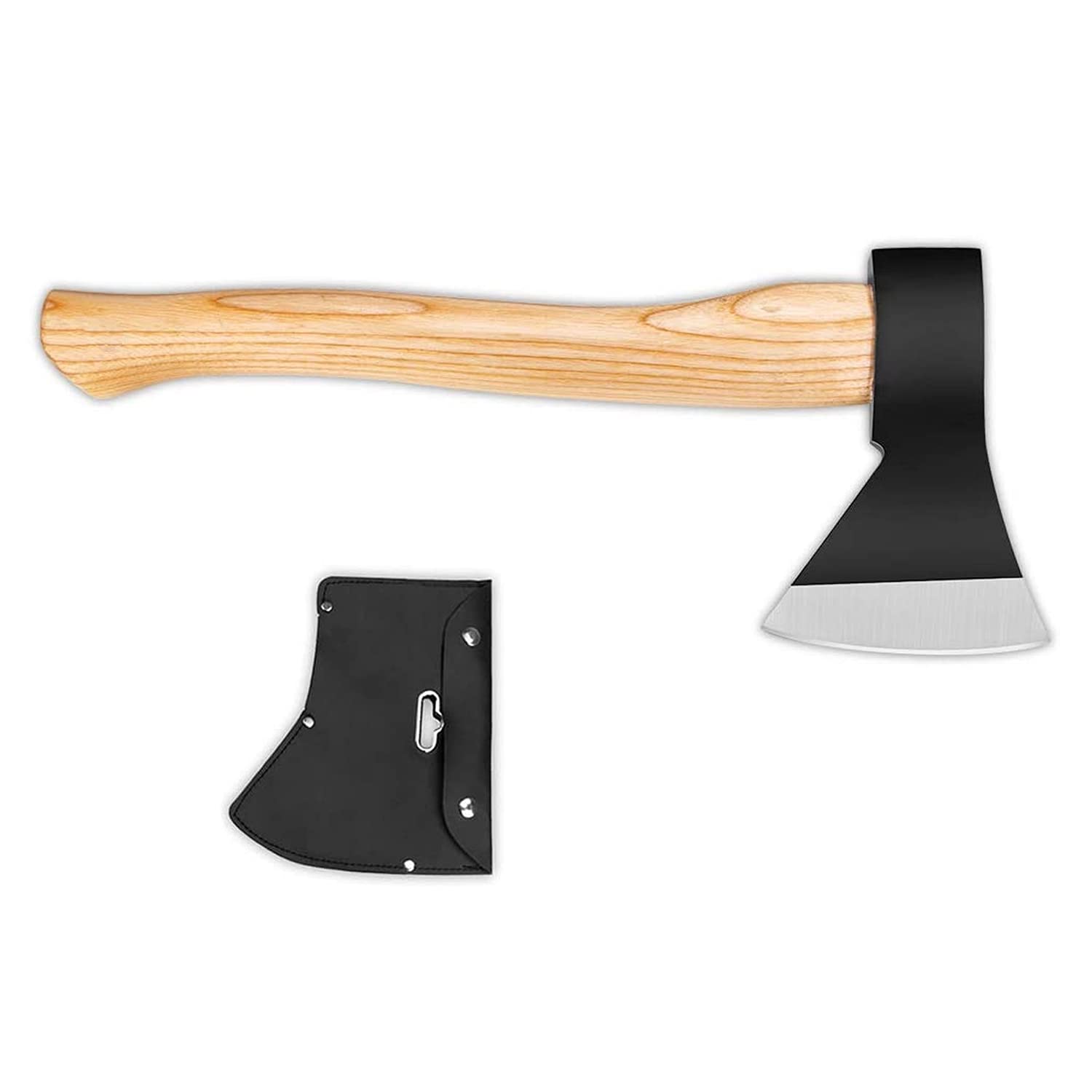 Camping Axe, 15inch Outdoor Hatchet Chopping Axe for Wood Splitting and ...