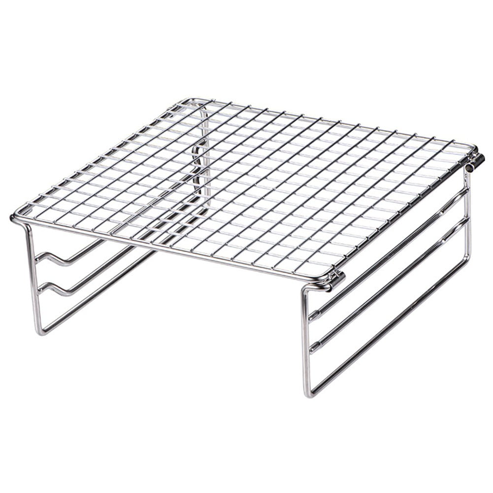 Camping BBQ Grill Barbecue Grill Stainless Steel Foldable Camping Stove ...