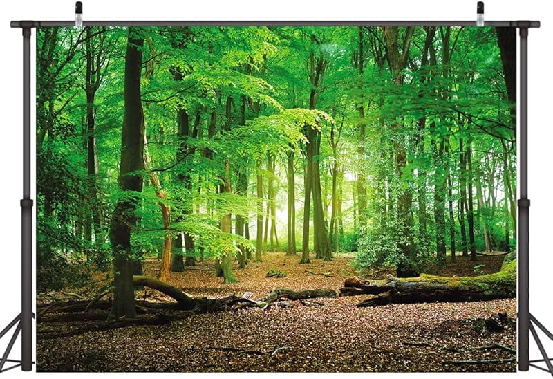Camping Backdrop Jungle Forest Backdrops Forest Photo Background Nature ...