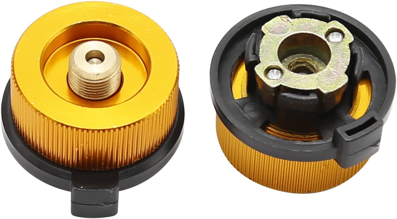 Camping Backpacking Stove Butane Gas Adapter Convert Connector ...